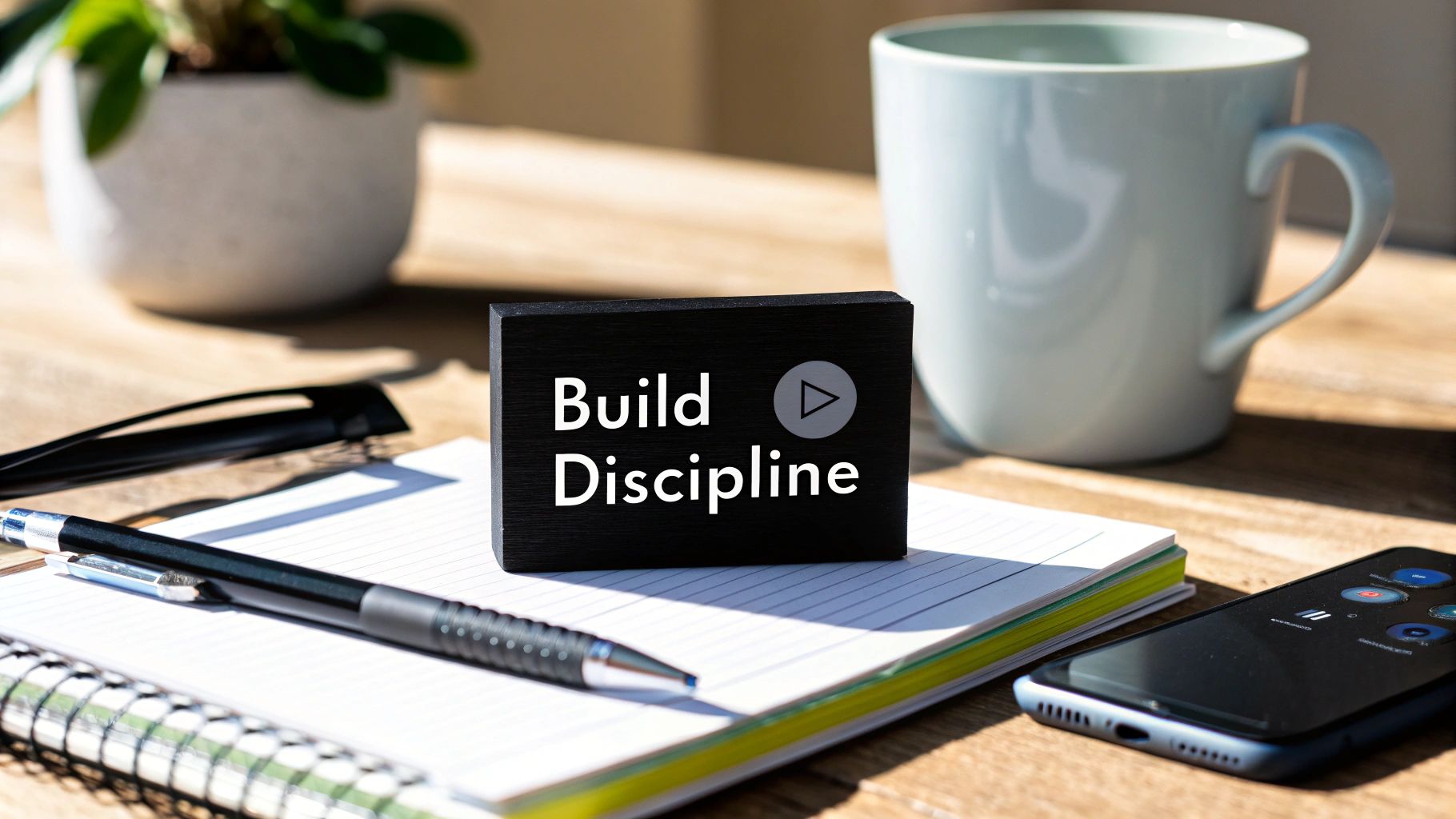 How to Improve Discipline and Build Lasting Self-Control – Main Character