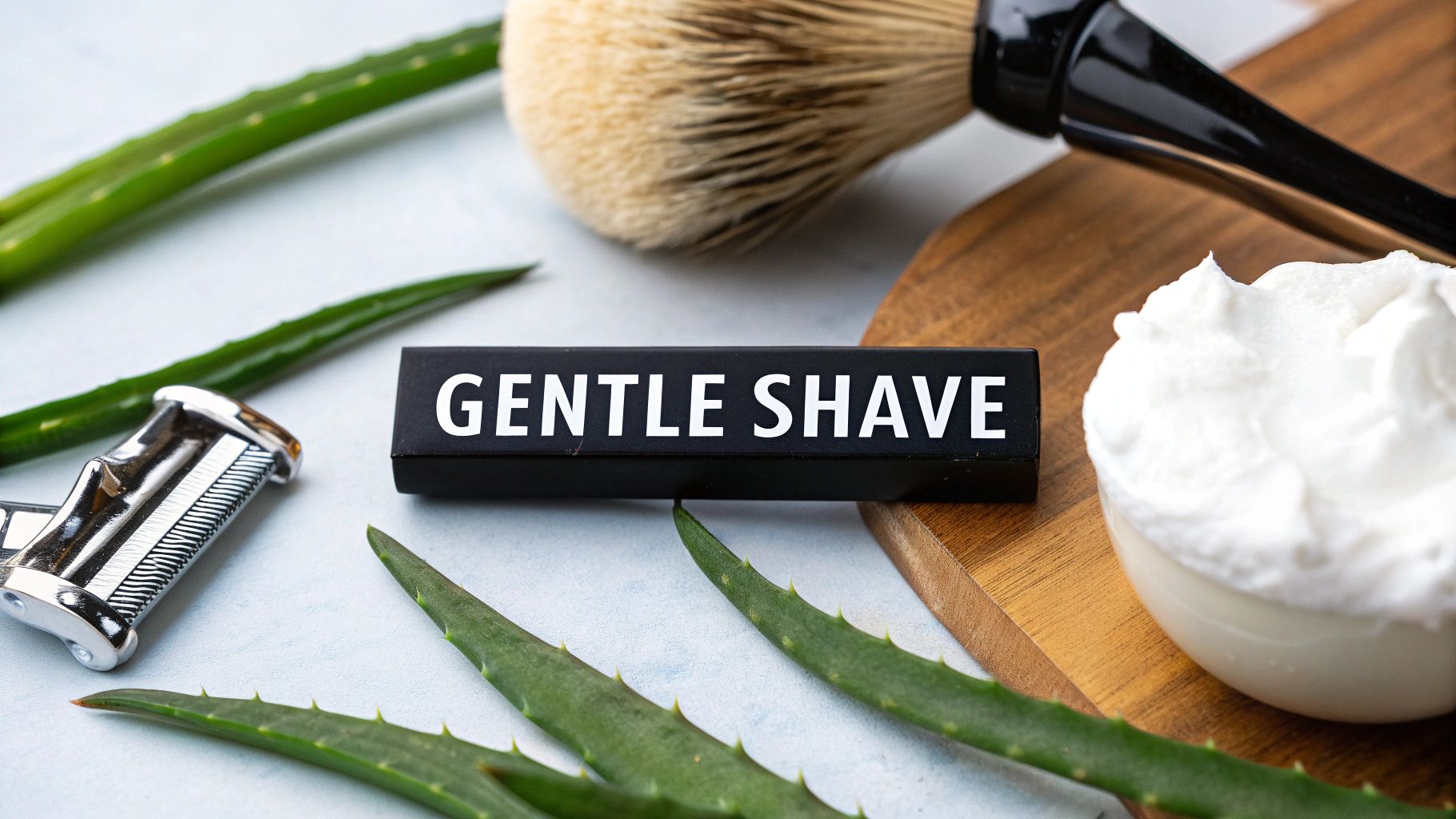 A Guide to Shaving with Sensitive Skin – Main Character